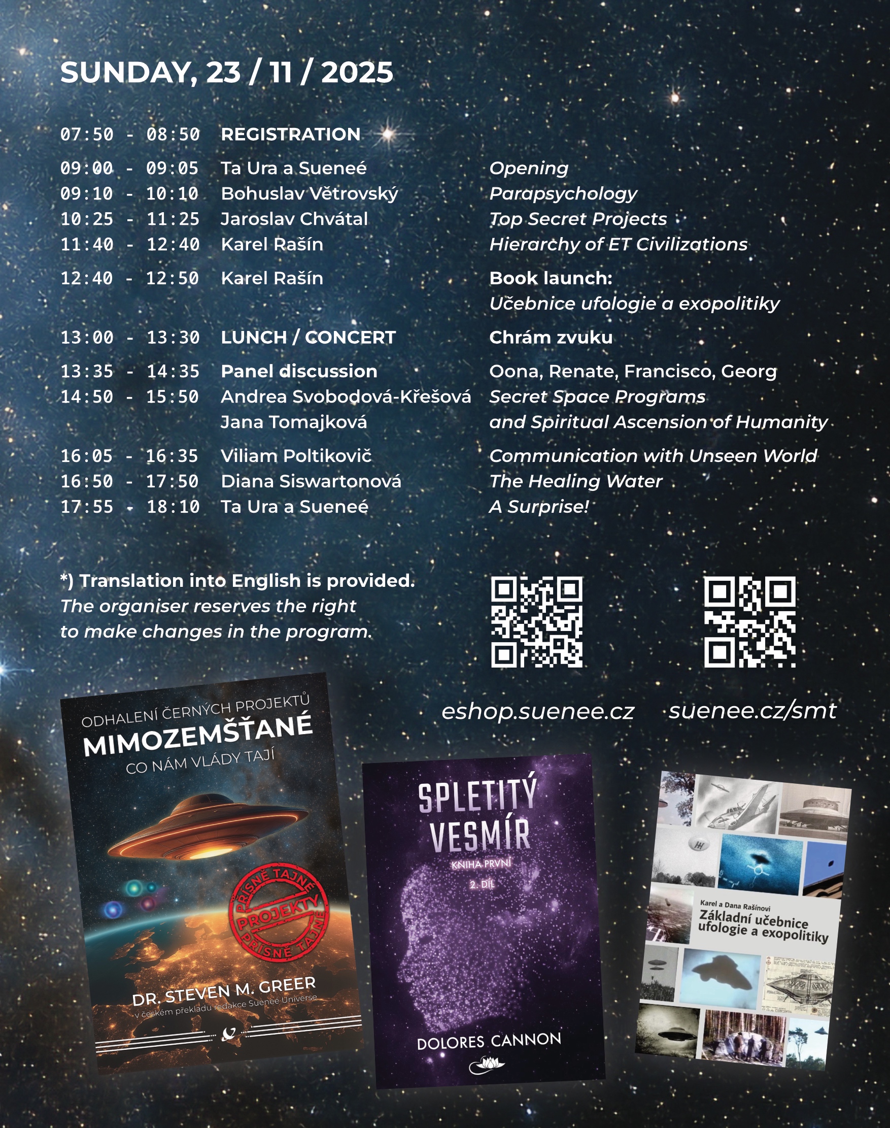 Program - International conference of exopolitics, history and spirituality